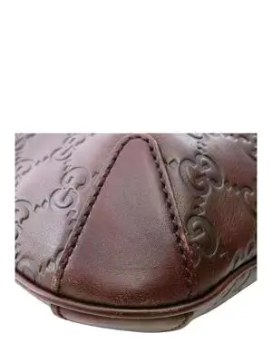 Gucci Horsebit Guccissima Shoulder Bag - Brown