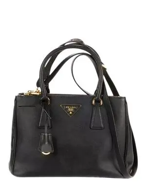 Prada Small Galleria Double-zip Tote Bag - Black