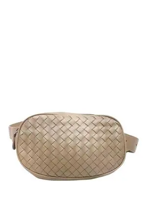 BOTTEGA VENETA Bottega Veneta 2010s Intrecciato Leather Belt Bag