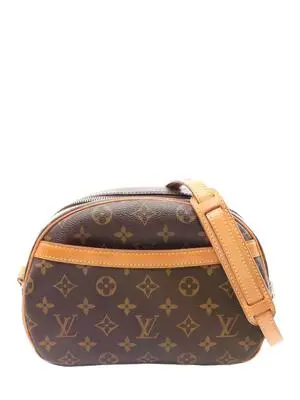 LOUIS VUITTON Monogram Canvas Shoulder Bag - Brown