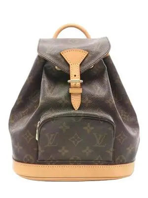 LOUIS VUITTON Montsouris Monogram Backpack - Brown