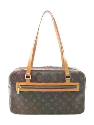LOUIS VUITTON 2005 Cite Gm Monogram Shoulder Bag - Brown