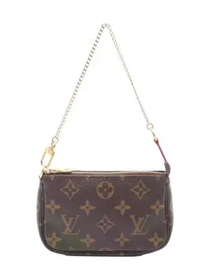 LOUIS VUITTON Pochette Monogram Shoulder Bag - Brown