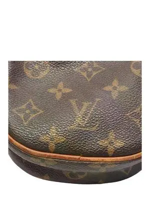 LOUIS VUITTON 2004 Pochette Gange Monogram Messenger Bag - Brown