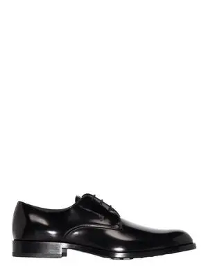 TOD`S Tod's Derby Leather Lace-up Shoes - Black