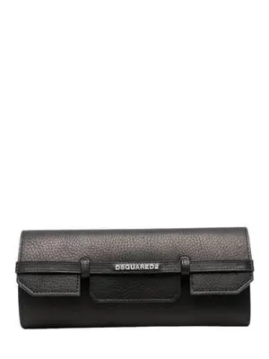 Dsquared2 Logo Detail Clutch Bag - Black