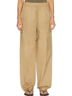 Fear Of God Pleat Front Drawstring Pant - Dune