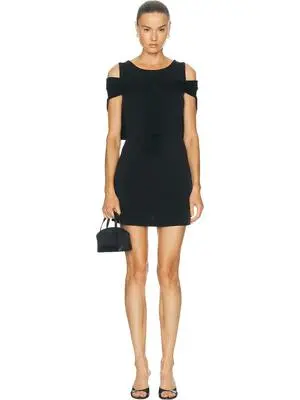 Alexander Wang Knit Mini Dress - Black