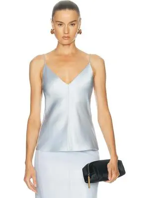 Gabriela Hearst Maria Tank Top - Light Blue