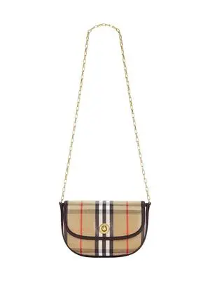 Burberry Mini Highlands Chain Bag - Sand
