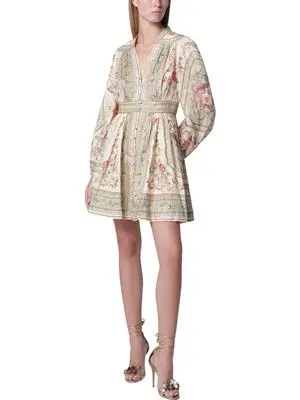 Zimmermann Roselight Mini Dress - Multicolor
