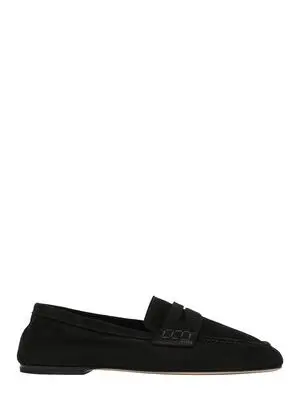 Dear Frances Espresso Suede Loafers - Brown