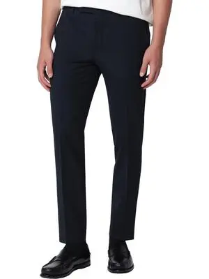 PT TORINO Wool Blend Tailored Trousers - Blue