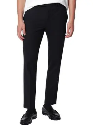 PT TORINO Wool Blend Trousers - Black
