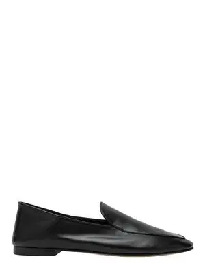 Dear Frances Nappa Leather Gio Loafers - Black