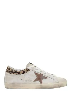GOLDEN GOOSE Superstar Sneakers With Pony Hair Detail - Beige