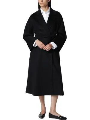 Max Mara Ludmilla Icon Cashmere Coat - Black