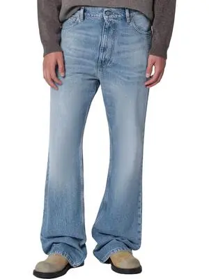 MAISON MARGIELA Bootcut Jeans In Light Wash Denim - Blue