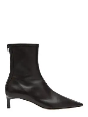 Dear Frances Topo Boots In Nappa Leather - Brown