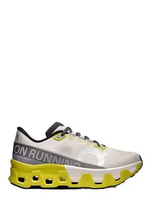 On Cloudmonster Hyper Running Shoes - Beige/yellow