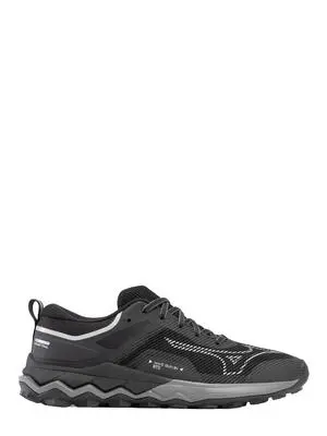 Mizuno Wave Ibuki 4 Goretex Athletic Shoes - Black/silver/quiet