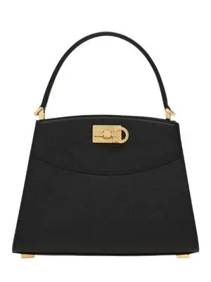 FERRAGAMO Studio Box Xs Bag - Black