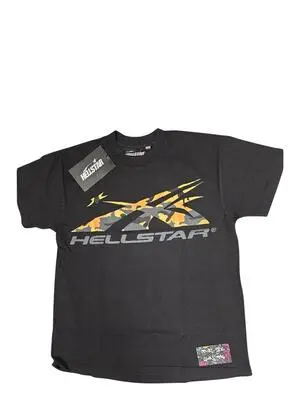 HELLSTAR Sports Camo Core Logo T-shirt - Black