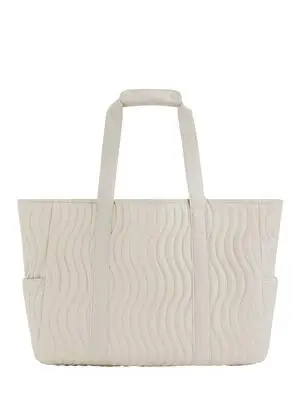 Aimé Leon Dore Quilted Tote Bag - Cream