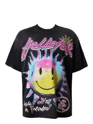 HELLSTAR Sun Smile T-shirt - Black