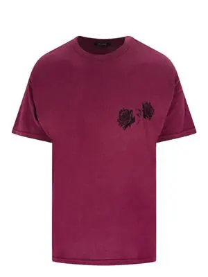 WILLY CHAVARRIA 100% Cotton Bright T-shirt - Red