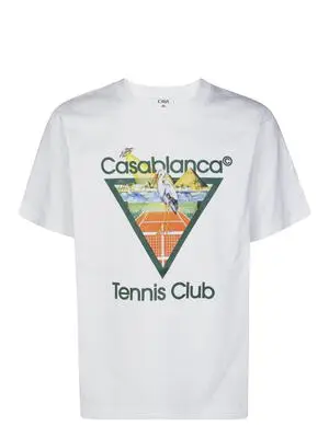 Casablanca 100% Organic Cotton T-shirt - Bianco