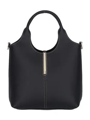 TOD`S Tod's Calf Leather Shoulder Bag - Black