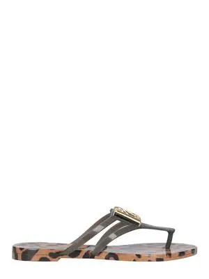 Dolce & Gabbana 100% Rubber Thong Sandals - Multicolour