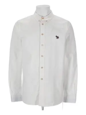 Paul Smith Organic Cotton Button-down Shirt - White