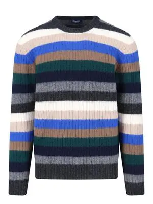 DRUMOHR Striped Crewneck Sweater - Multicolour