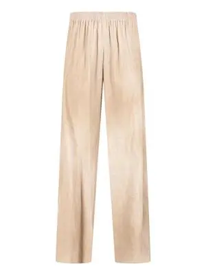 Ermanno Scervino Lightweight Viscose Trousers - Beige