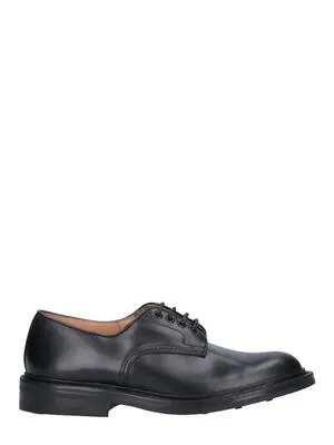 TRICKER'S Daniel Leather Derby Shoes - Black