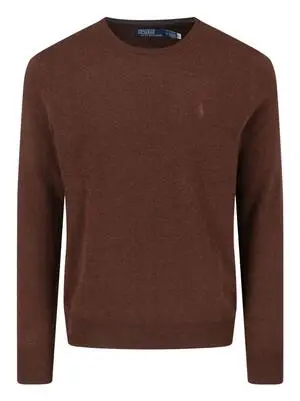 Polo Ralph Lauren Classic Crewneck Sweater - Brown