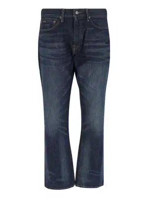 Polo Ralph Lauren Dark Wash Stretch Denim Jeans - Blue