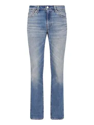 LEVI'S STRAUSS Straight Leg Selvedge Denim Jeans - Blue