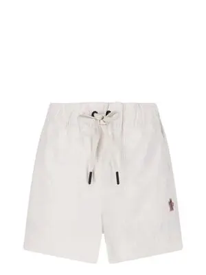 Moncler Relaxed Drawstring Shorts - White