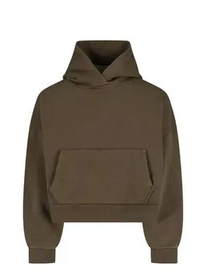 ENTIRE STUDIOS Organic Cotton Military-style Hoodie - Green