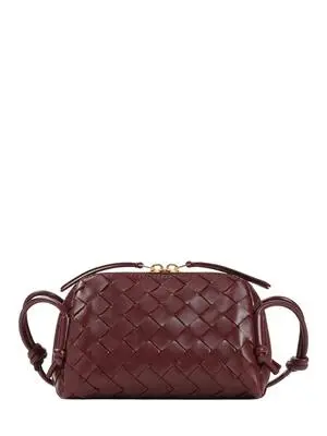 Bottega Veneta Mini Pouch Handbag - Red