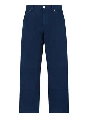 Versace Straight-leg Utility Pants - Blue