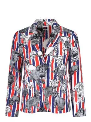Thom Browne Woven Silk Jacket - Multicolour