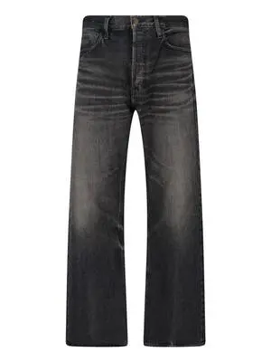 Fear Of God 100% Cotton Jeans - Black