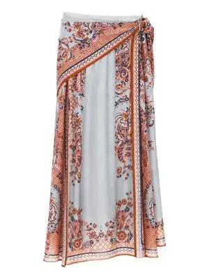 Zimmermann Silk Mini Skirt - Multicolour