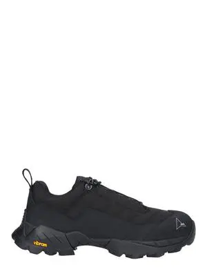ROA Fw25 Edition Zip-up Sneakers - Black
