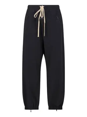 Fear Of God Drawstring Track Pants - Black
