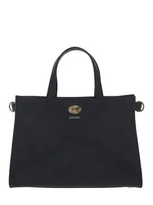 Burberry Calf Grain Leather Mini Bag - Black